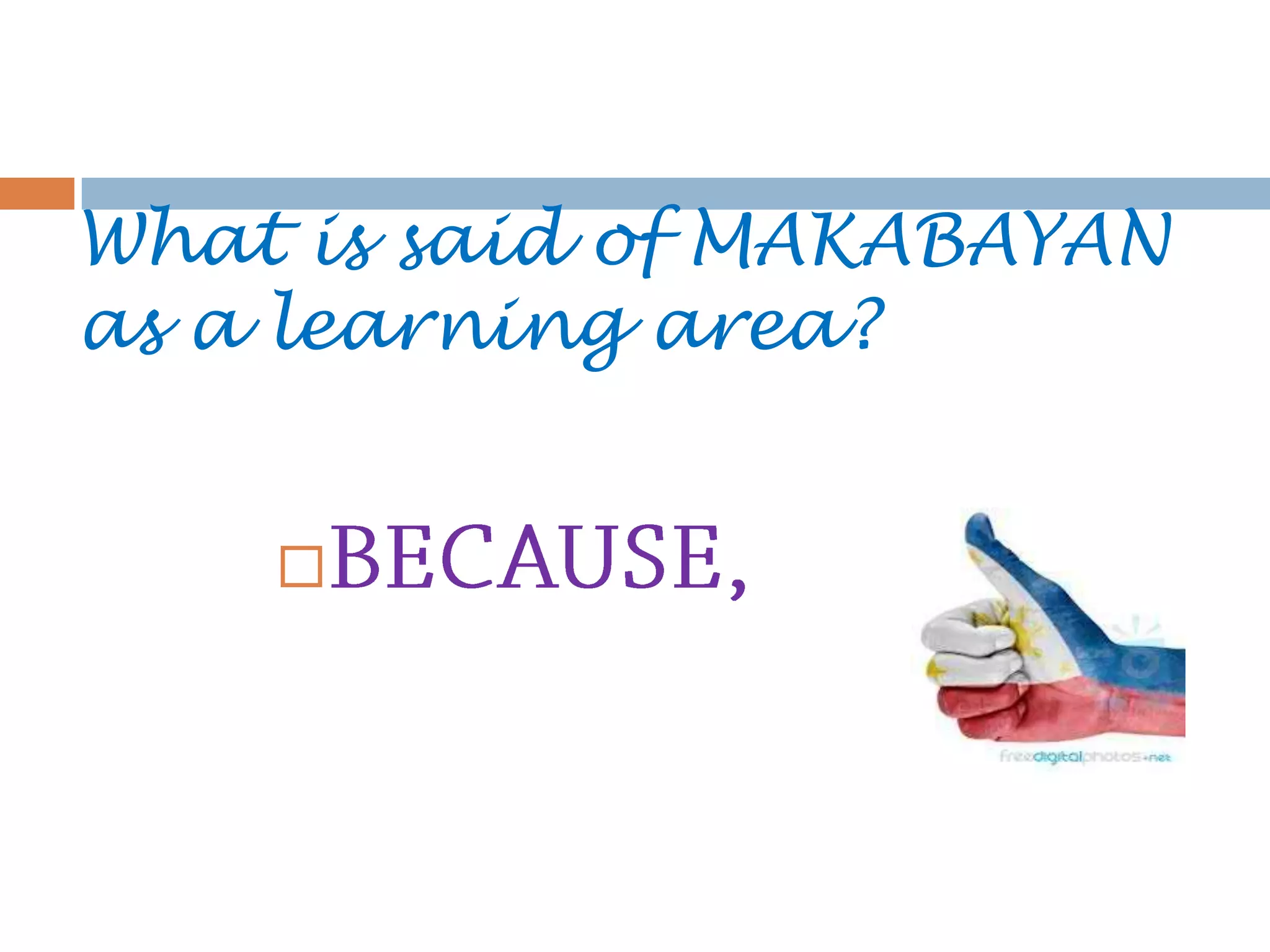 Makabayan | PPTX