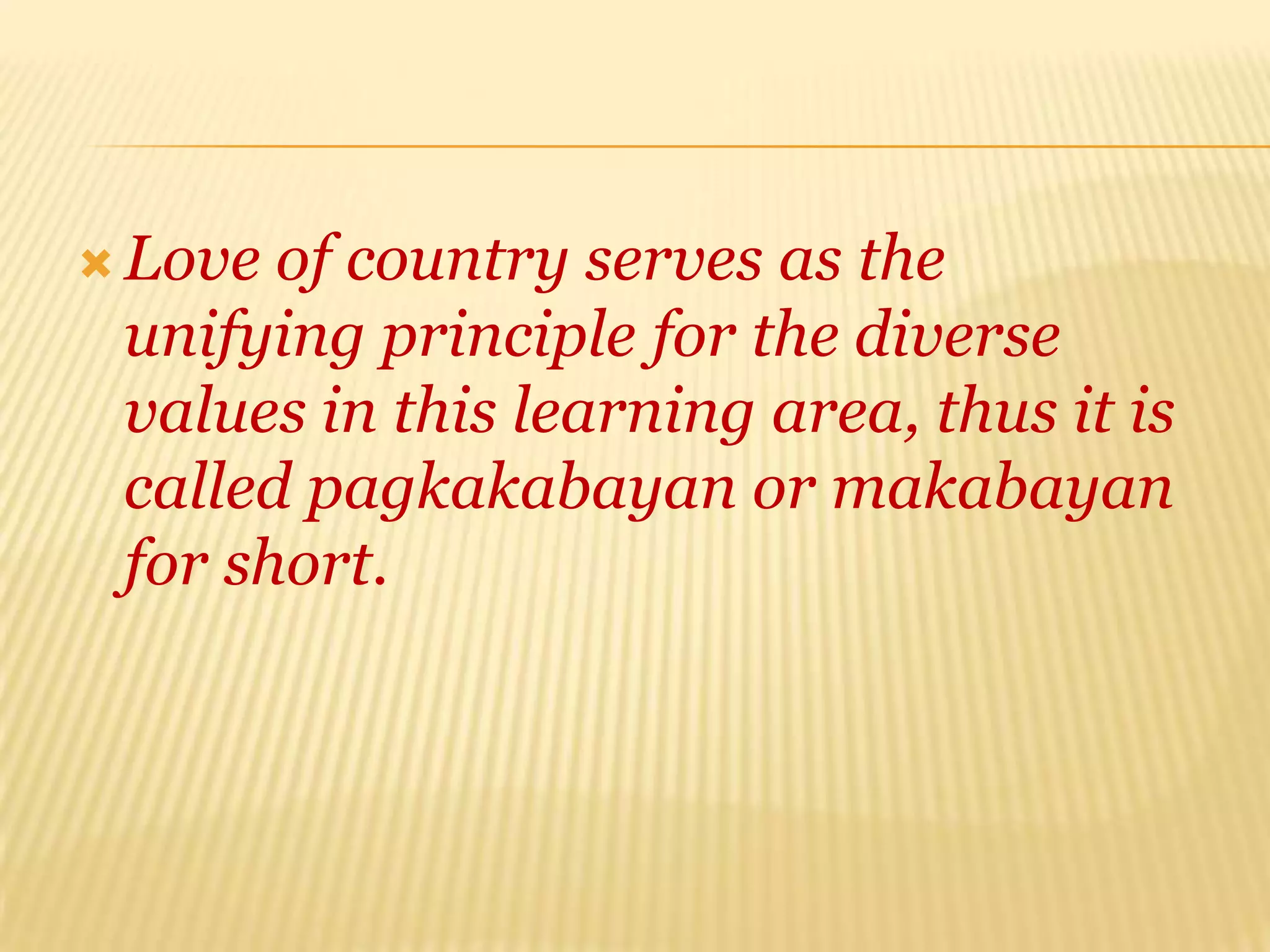Makabayan | PPTX