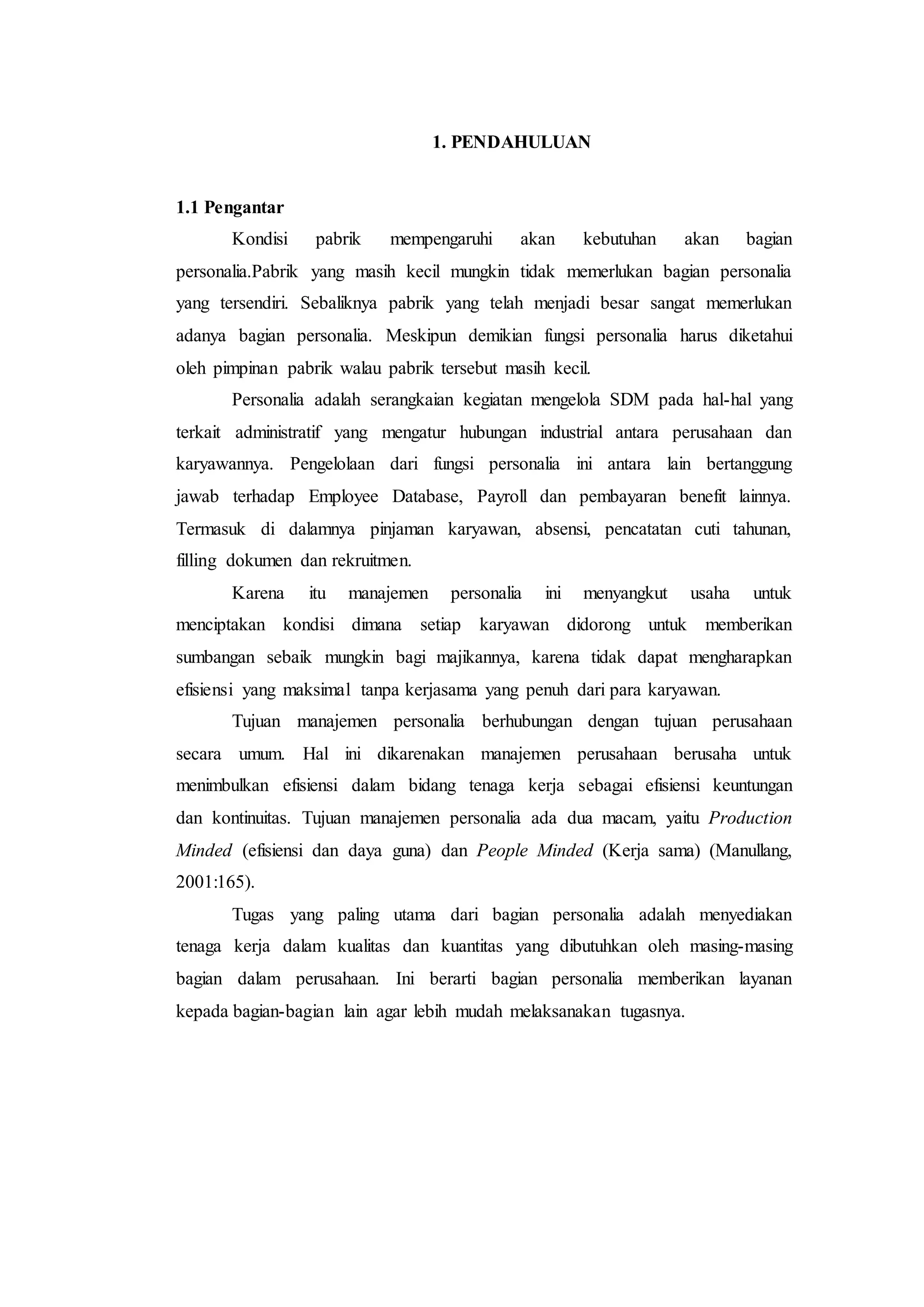 Perencanaan Tenaga Kerja | DOCX