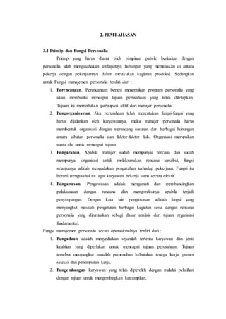 Perencanaan Tenaga Kerja | DOCX