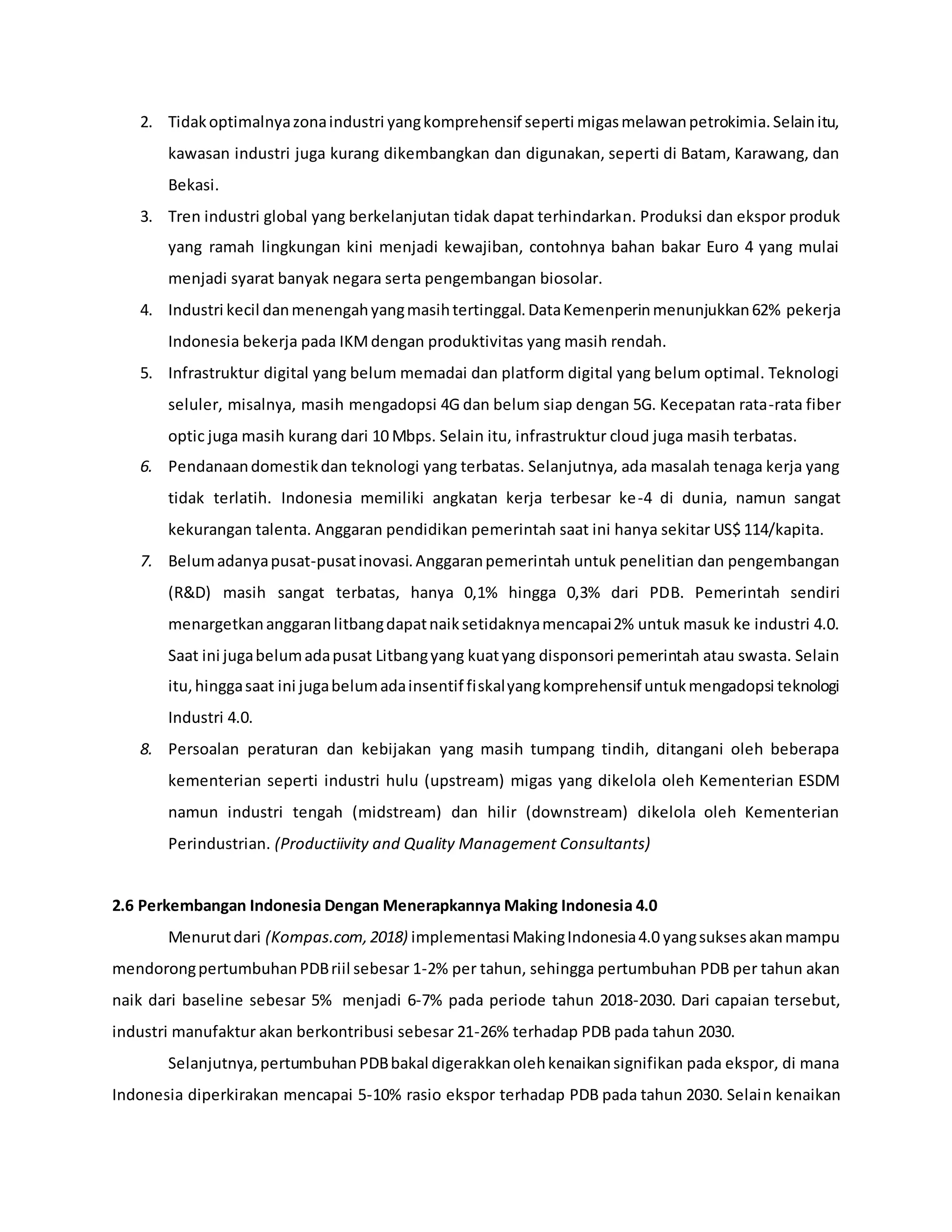 INDONESIA MENGHADAPI REVOLUSI INDUSTRI 4.0 | DOCX