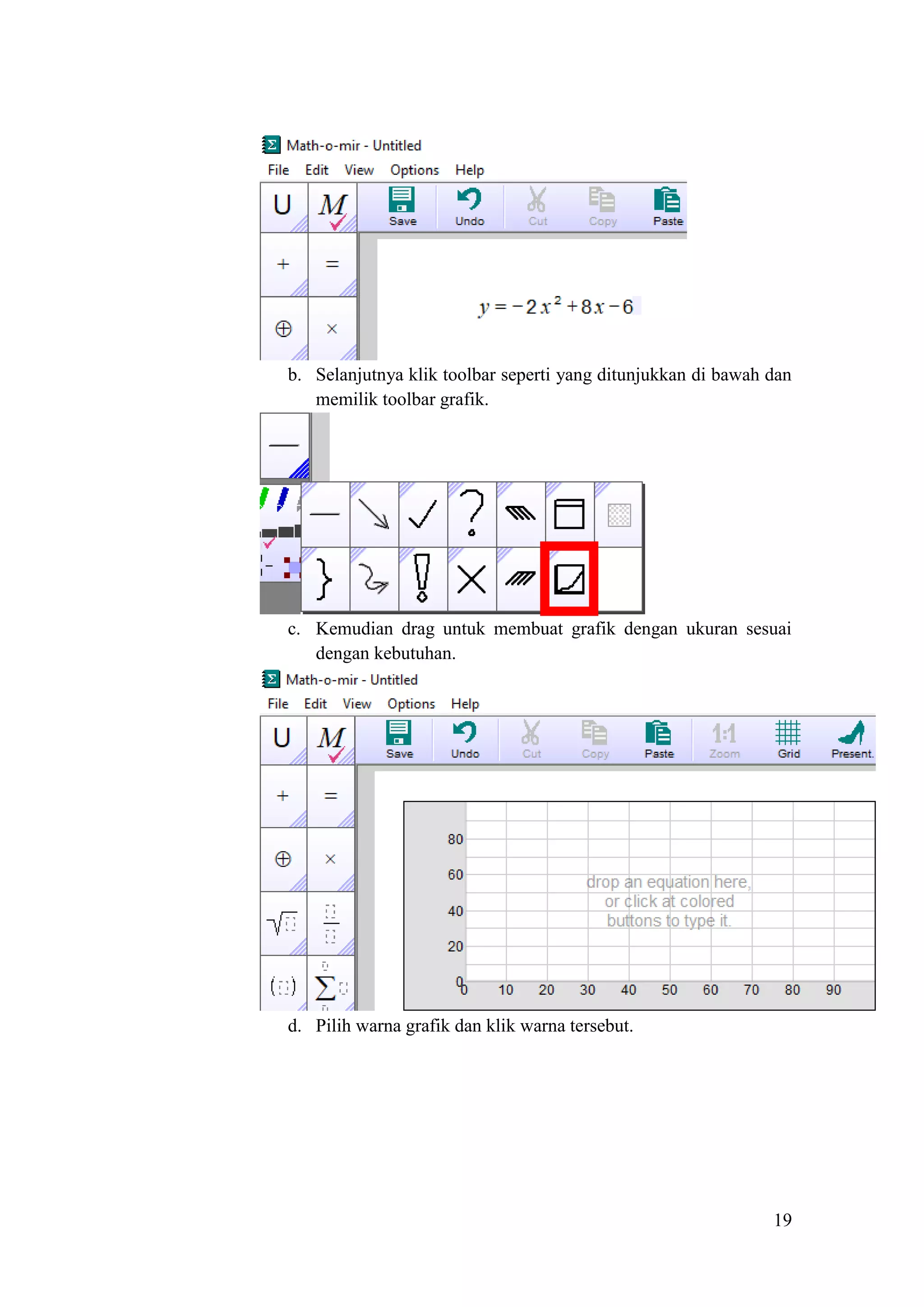 PENGGUNAAN SOFTWARE MATH-O-MIR PADA PEMBELAJARAN MATEMATIKA MATERI ...