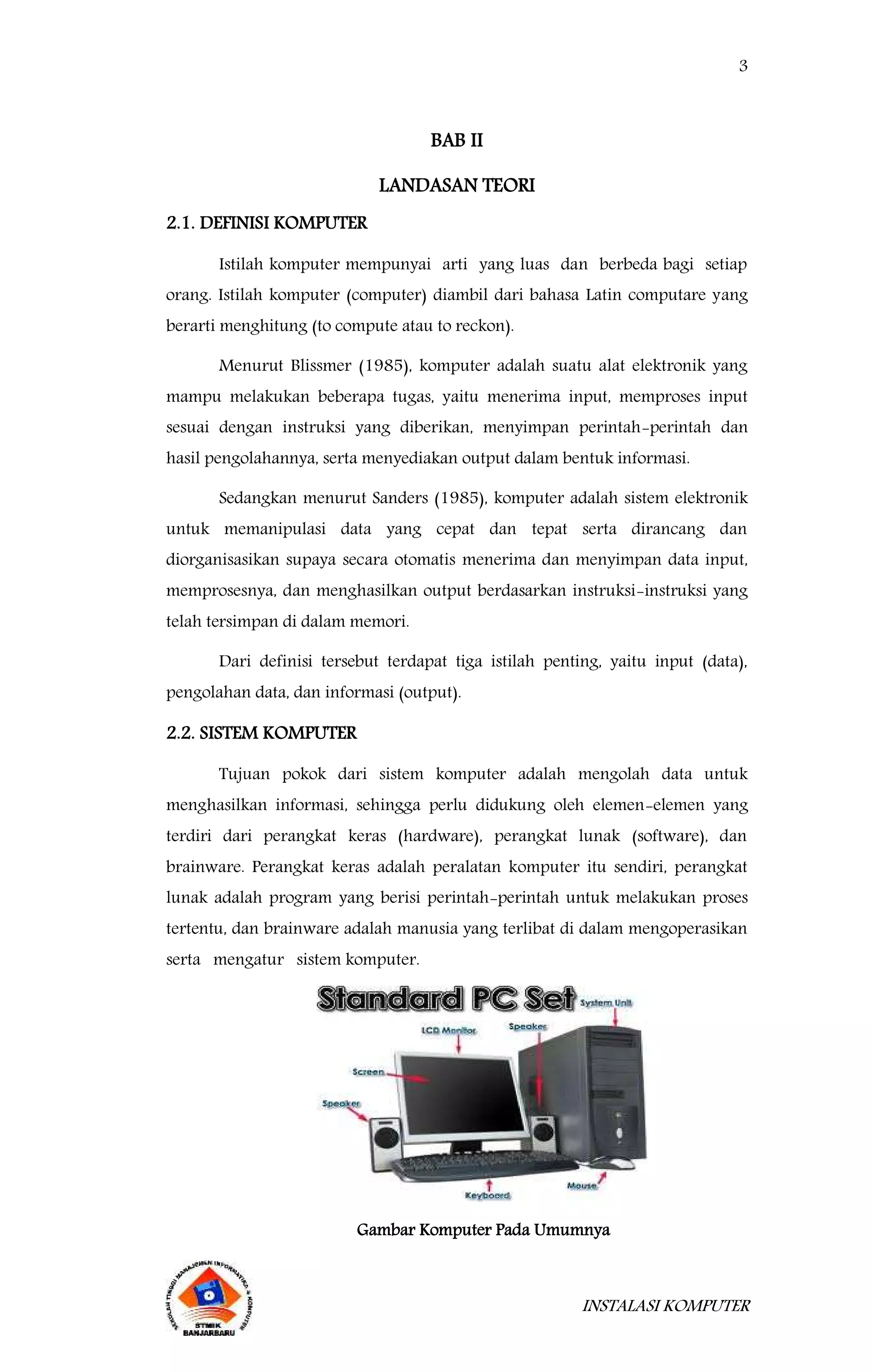 Makalah input dan output device | PDF