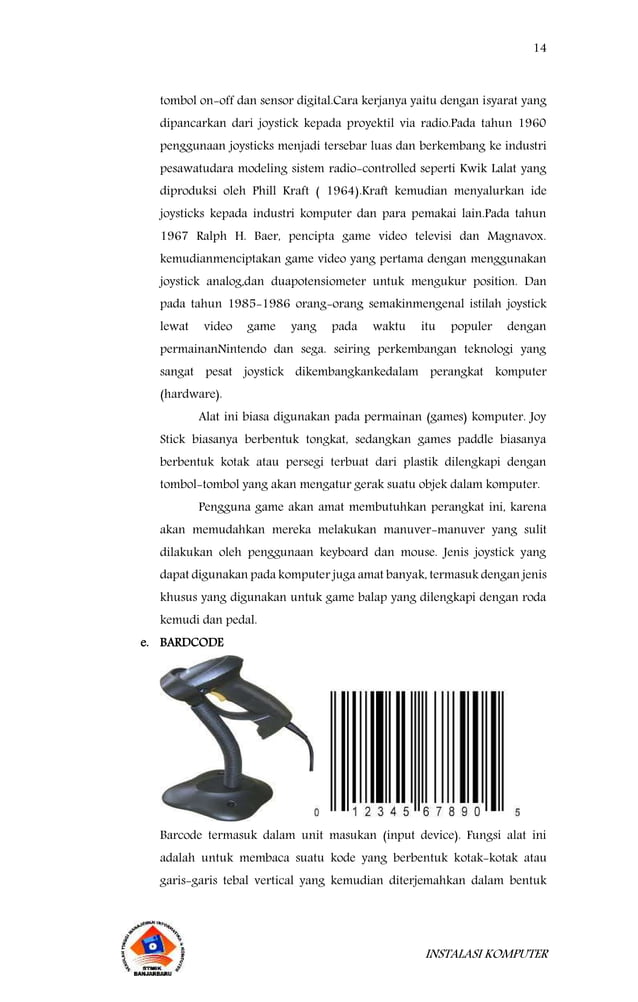 Makalah input dan output device | PDF