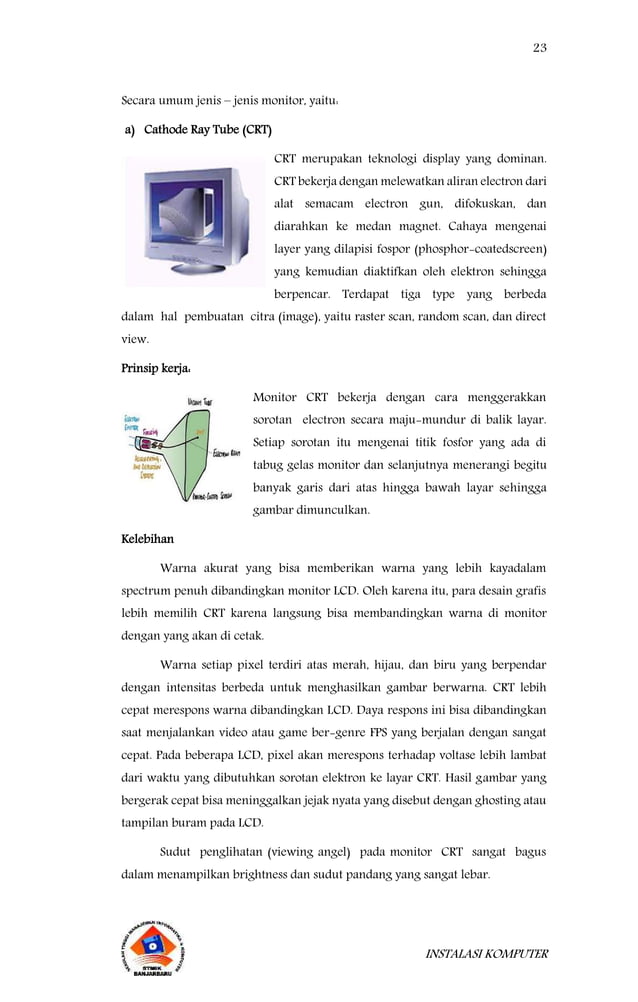 Makalah input dan output device | PDF