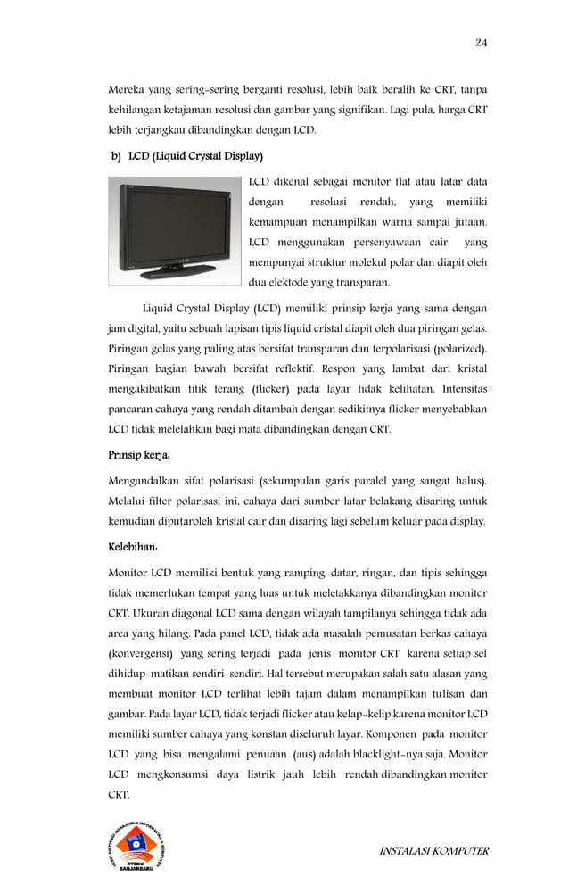 Makalah input dan output device | PDF