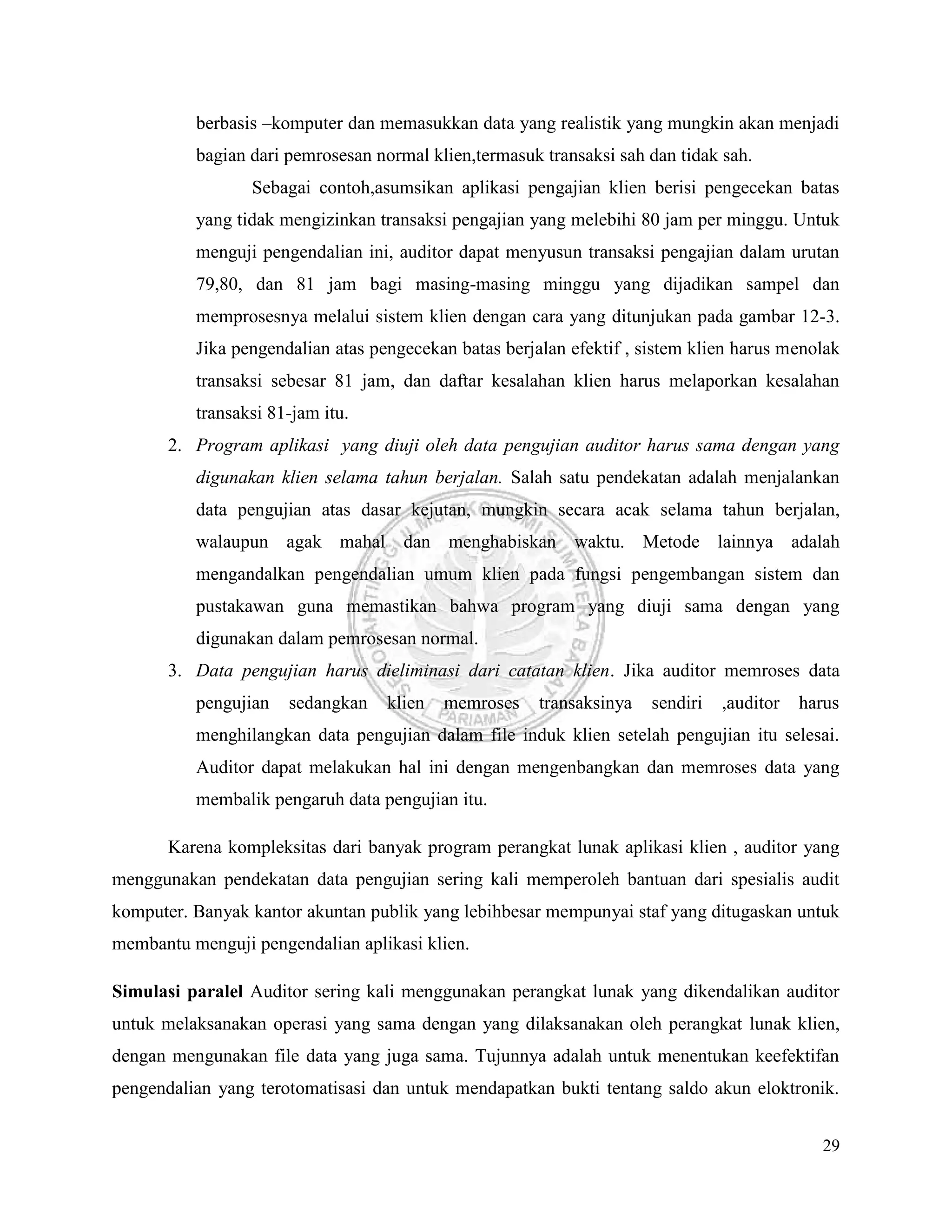 Dampak Teknologi Informasi Pada Proses Audit | PDF