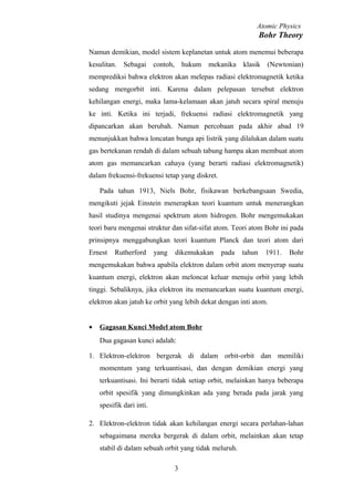 Makalah fisika-atom | PDF