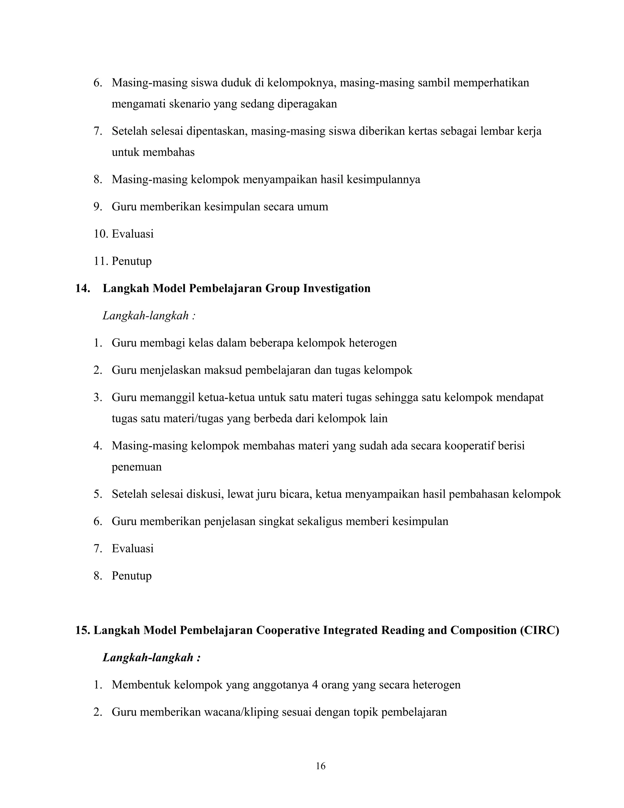 Makalah model-pembelajaran | PDF