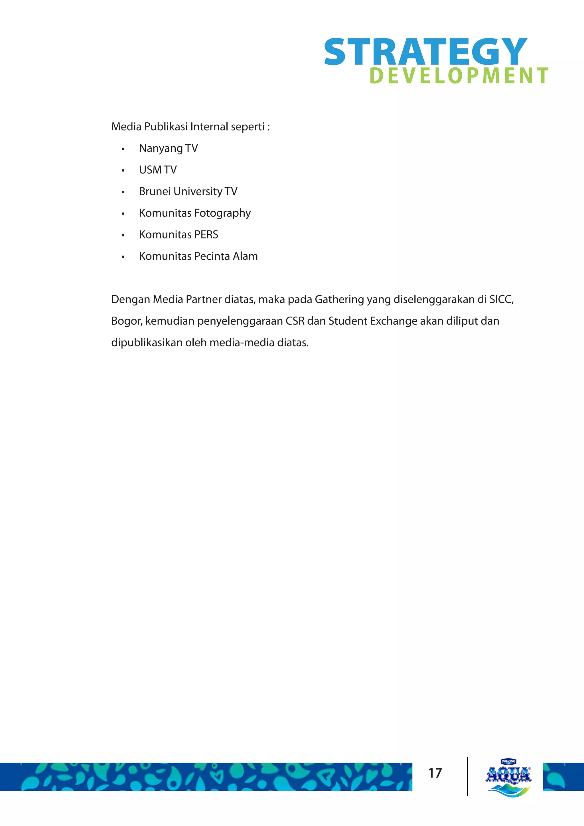 Proposal Aqua (Tugas IMC) | PDF