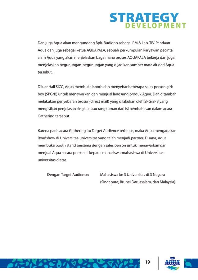 Proposal Aqua (Tugas IMC) | PDF