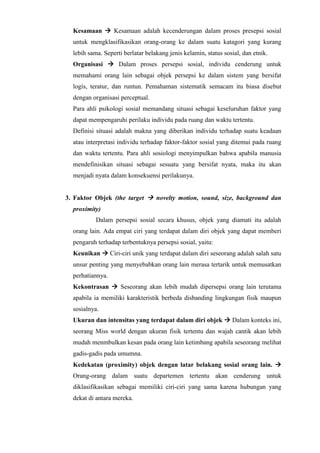 Persepsi Sosial - doc | DOCX