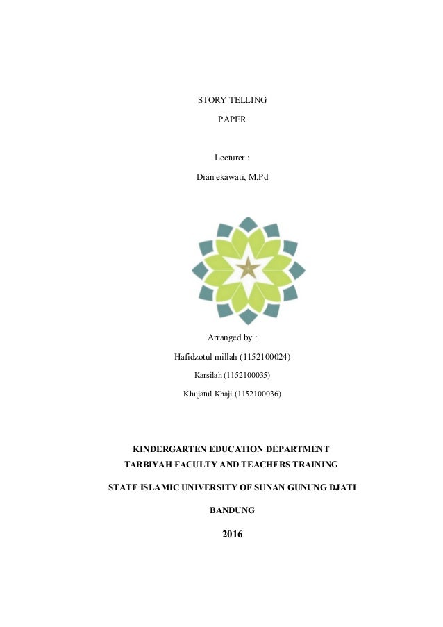 Cover Makalah Uin Bandung Contoh Skripsi