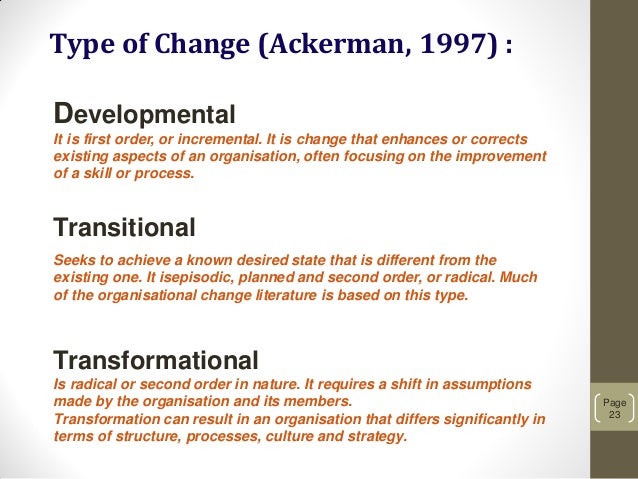 Change Management