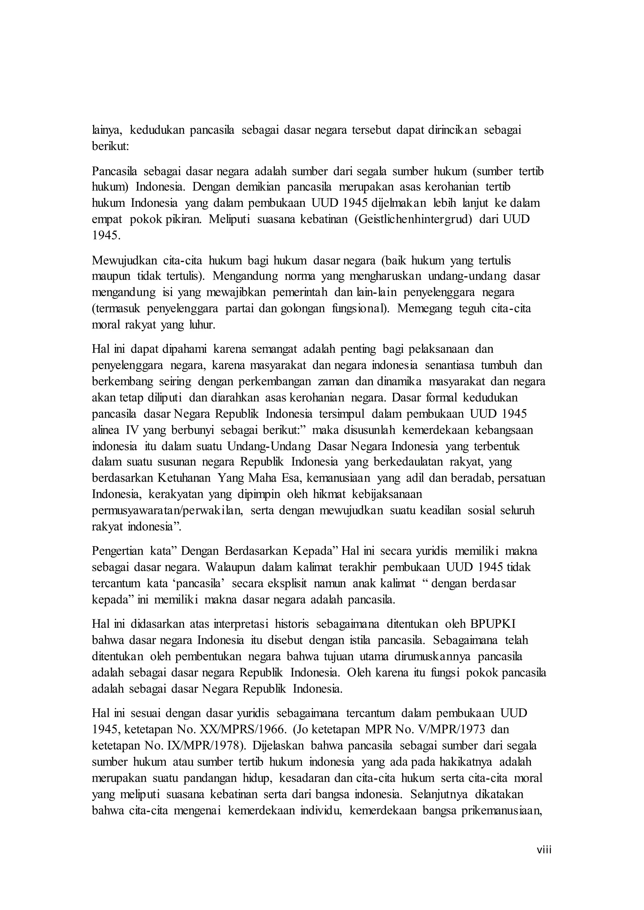 Makalah Pancasila Sebagai Ideologi Negara | DOCX