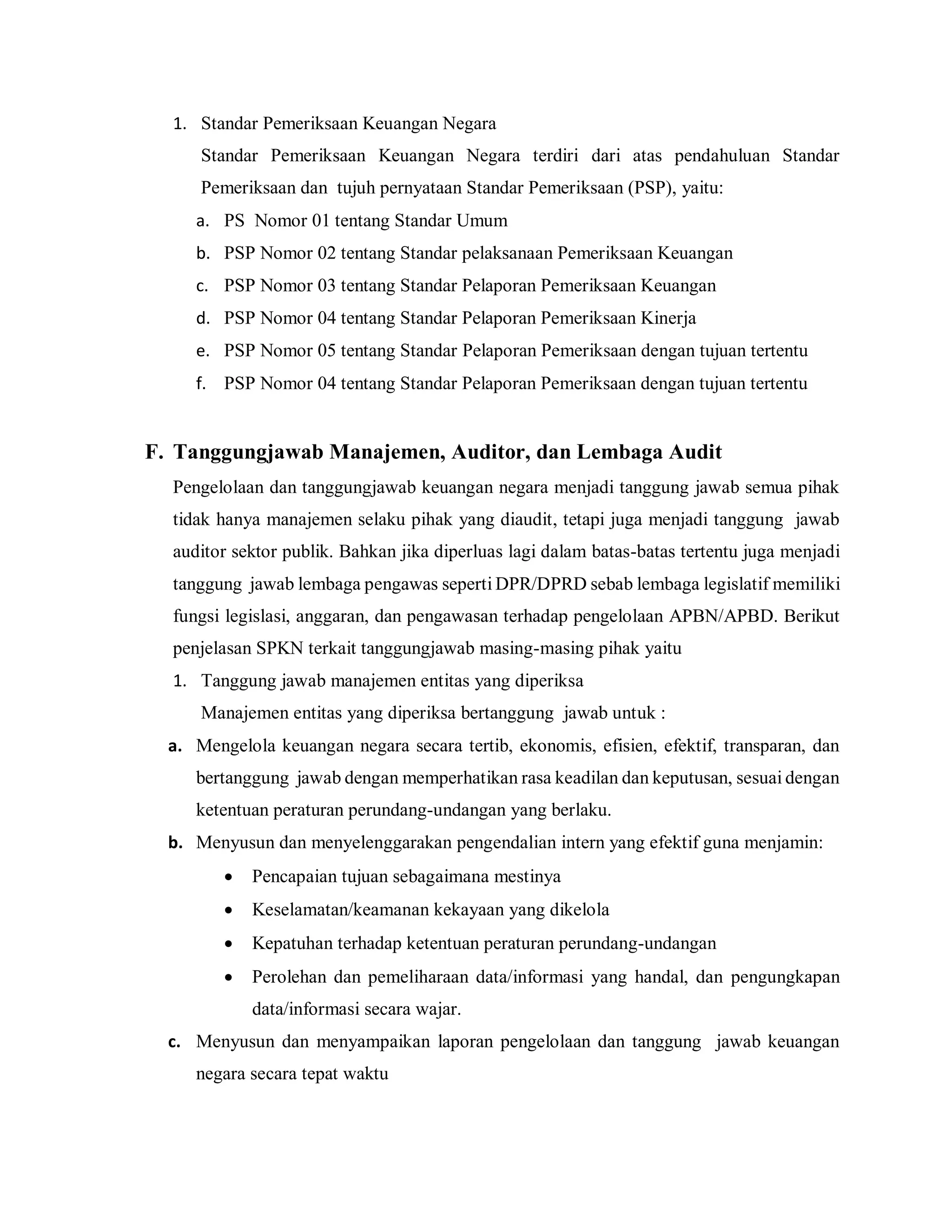 Makalah ak publik audit sektor publik | PDF