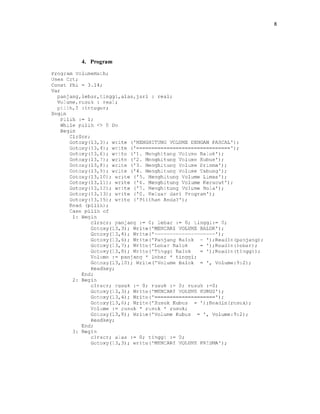 Makalah Algoritma dan Pemrograman. | PDF