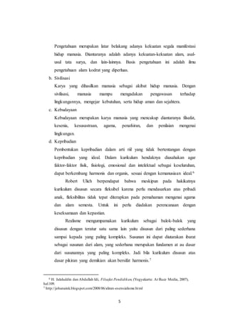 Makalah aliran esensialisme | DOCX