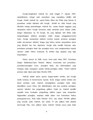 Makalah android | PDF