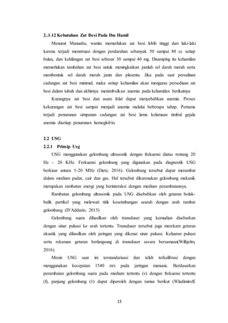 Makalah anemia dan usg kehamilan2 | DOCX