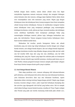 Teori Seni dalam Tiga Tahap Kebudayaan | PDF