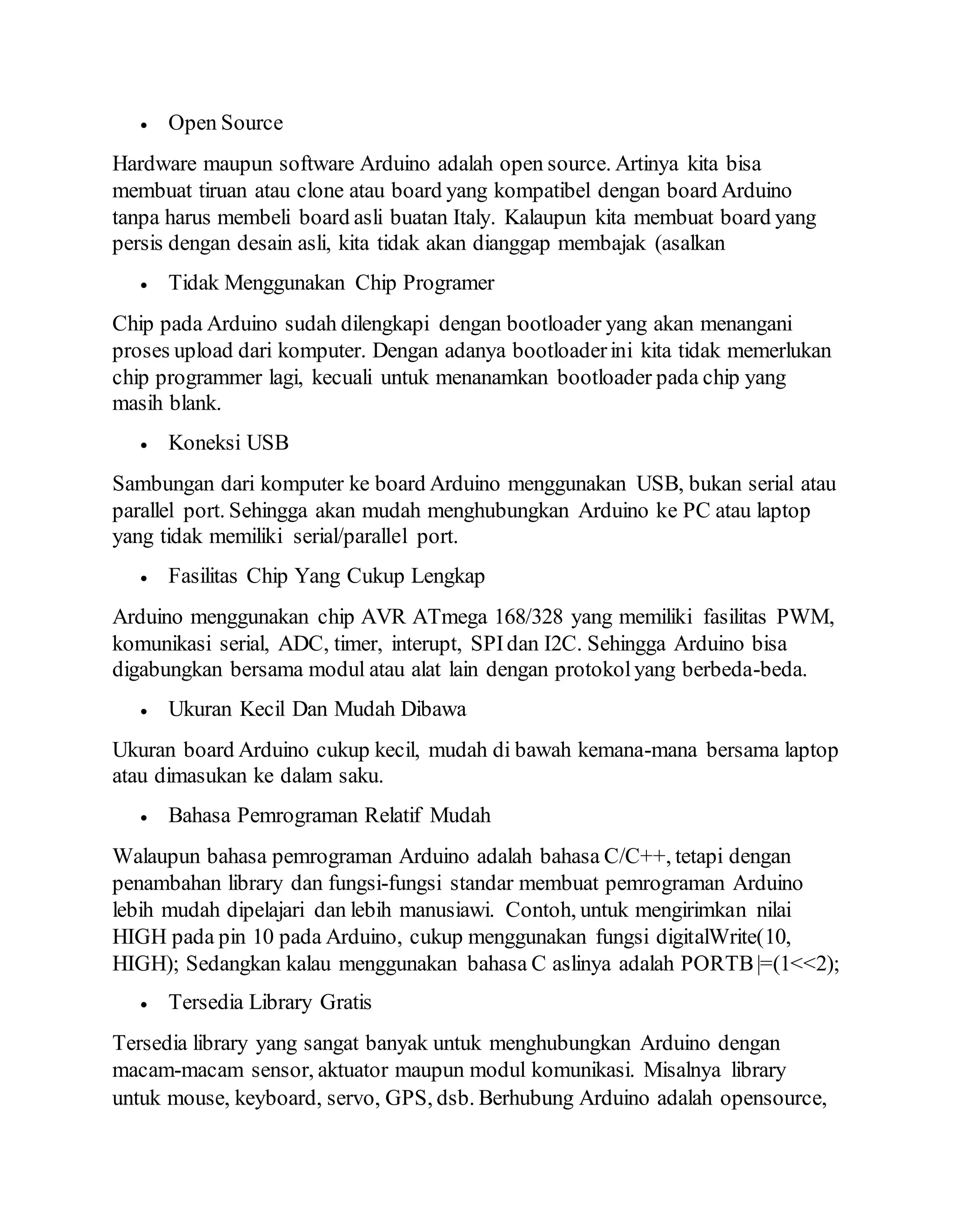 Makalah Arduino | DOCX