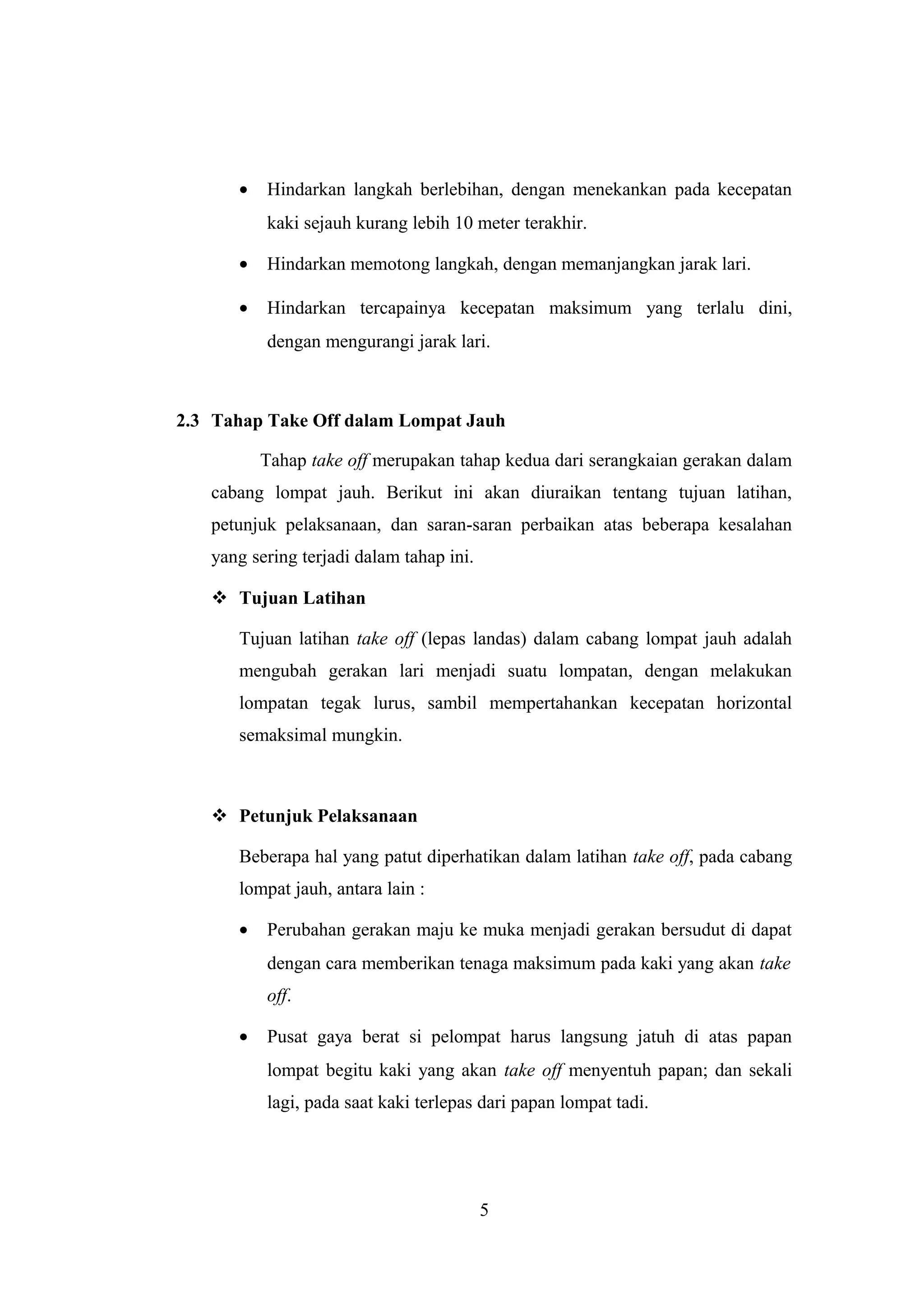 Makalah atletik lompat jauh | DOC