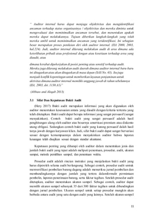 Makalah audit internal | PDF