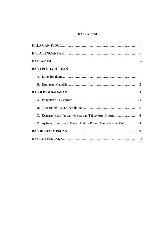 Imam Susanto (Taksonomi Bloom) | PDF