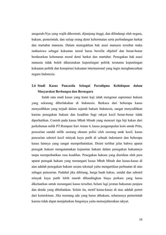 MAKALAH “PANCASILA SEBAGAI PARADIGMA KEHIDUPAN DALAM BERMASYARAKAT ... MAKALAH “PANCASILA SEBAGAI PARADIGMA KEHIDUPAN DALAM BERMASYARAKAT ...