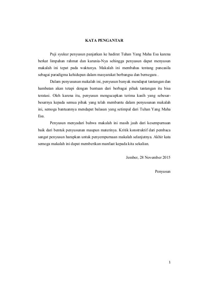 makalah pancasila sebagai paradigma kehidupan bermasyarakat berbangsa ... makalah pancasila sebagai paradigma kehidupan bermasyarakat berbangsa ...