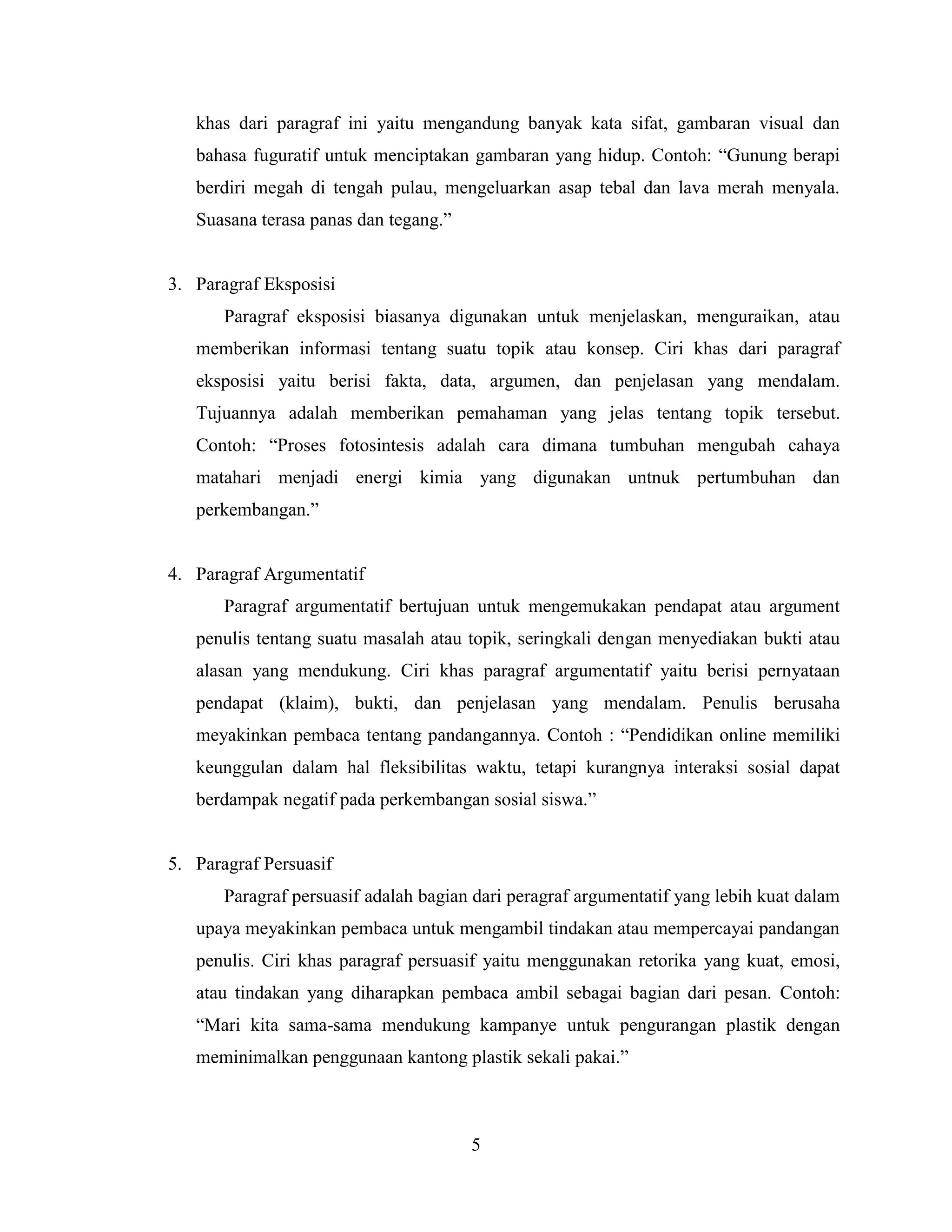Makalah Bahasa Indonesia Paragraf - Kelompok 5 (1).docx