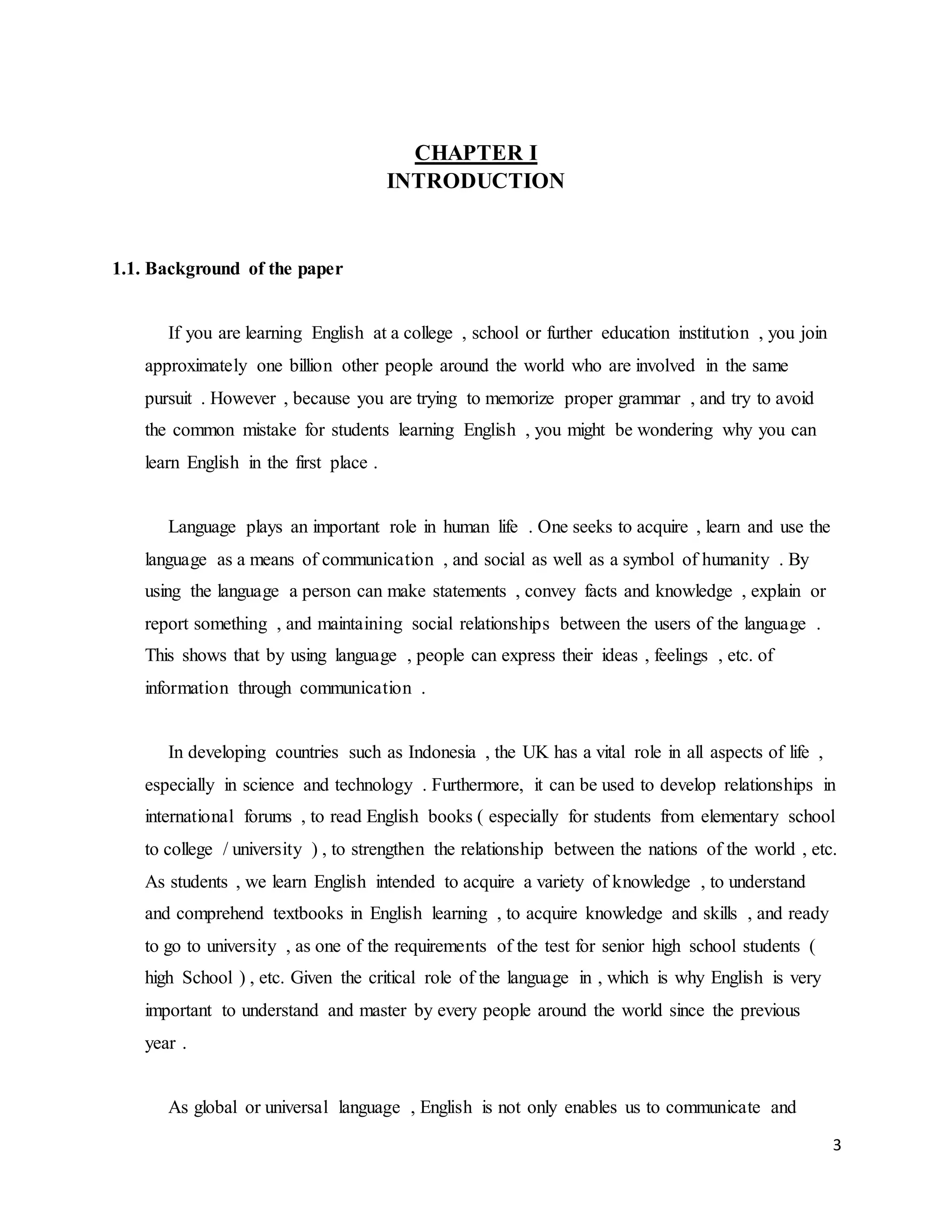 Makalah bahasa inggris | DOCX