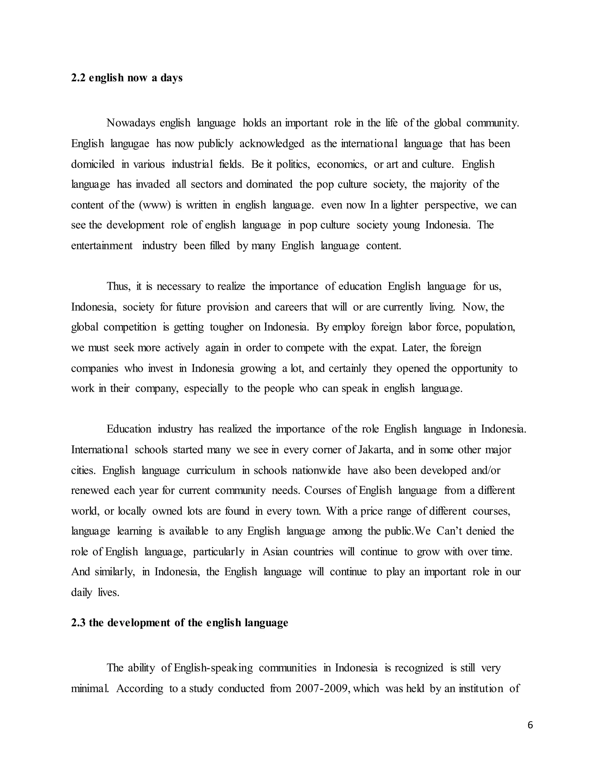 Makalah bahasa inggris | DOCX