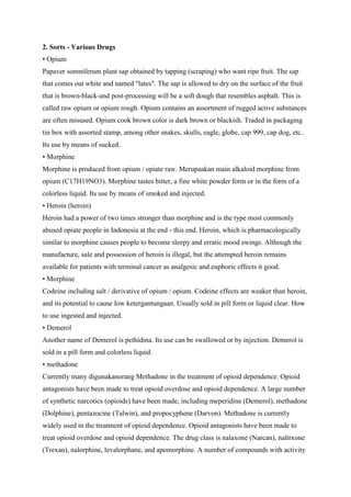 Makalah bahasa inggris bahaya narkoba | DOCX