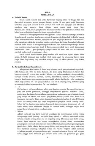 Makalah bahaya merokok | DOCX