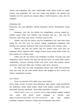 Makalah bahaya narkoba | PDF
