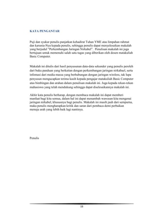 Makalah basic computer | DOCX