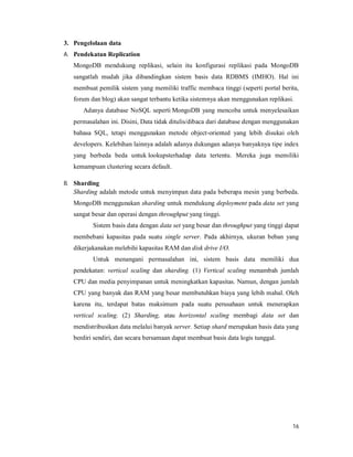 Basis Data Non Relasional: NoSQL dan MongoDB | PDF