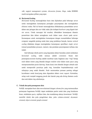 Basis Data Non Relasional: NoSQL dan MongoDB | PDF
