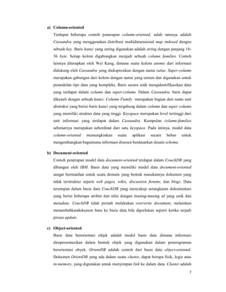 Basis Data Non Relasional: NoSQL dan MongoDB | PDF