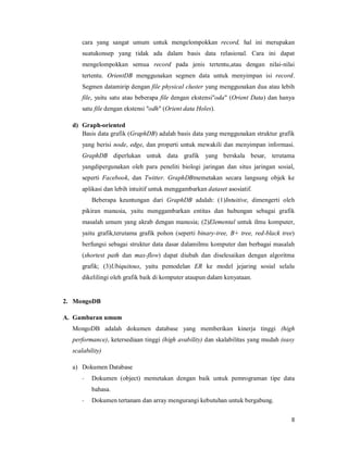 Basis Data Non Relasional: NoSQL dan MongoDB | PDF