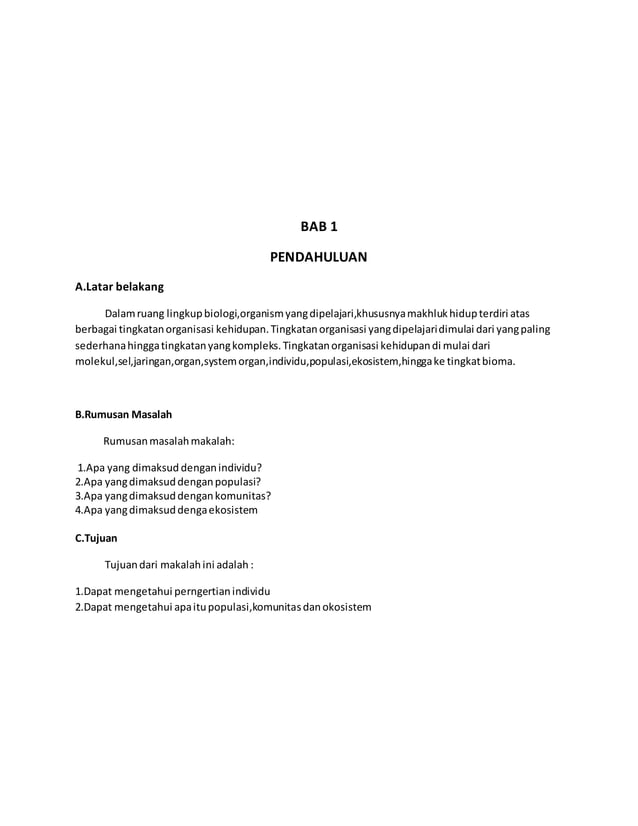 Makalah biologi 1 yani | PDF