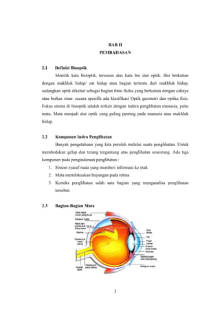 Makalah biooptik | PDF