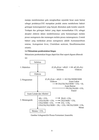 Makalah bioproses kelompok 3 politeknik negeri ujungpandang biogas ...