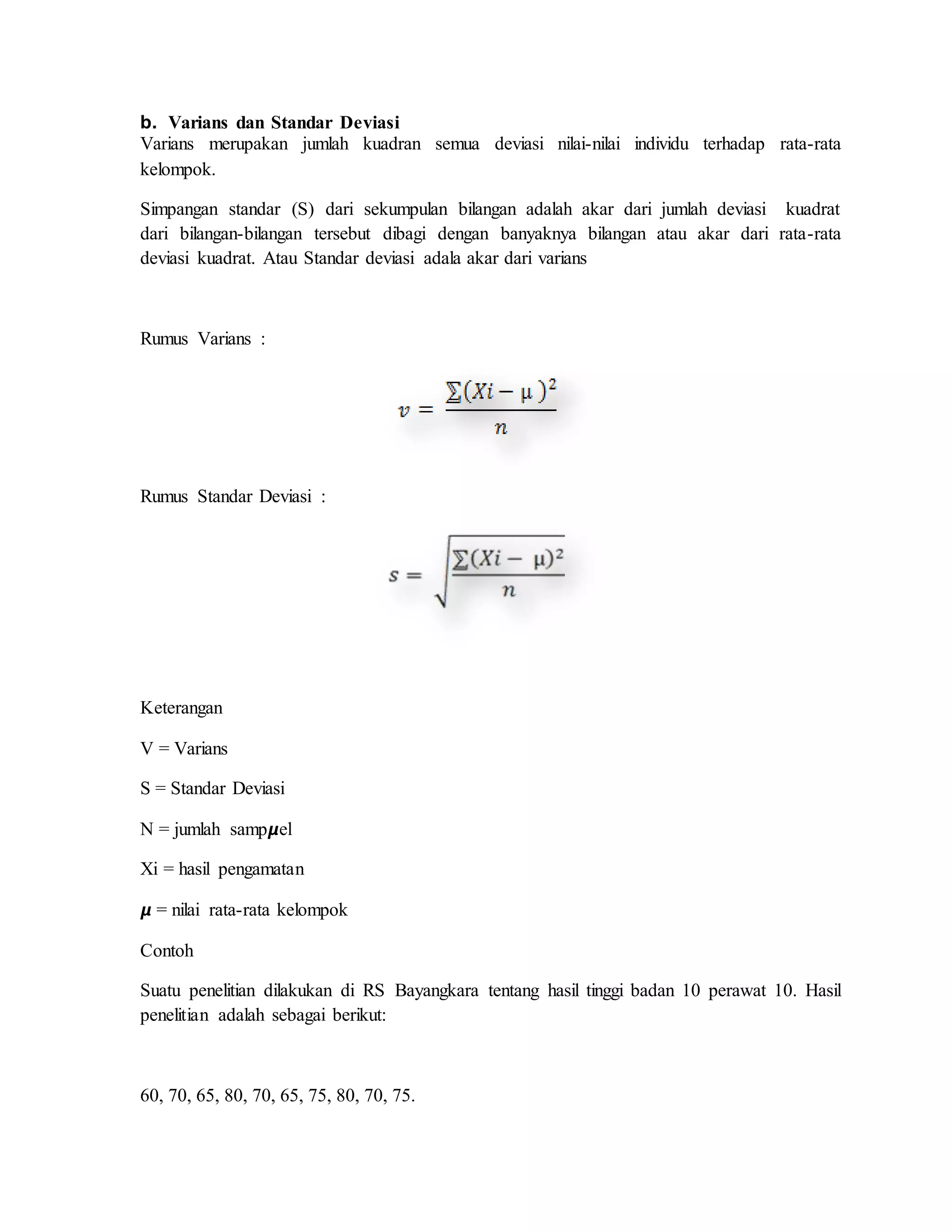 Makalah biostatistika | DOCX