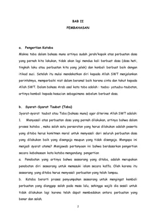 Makalah budaya katoba | DOCX