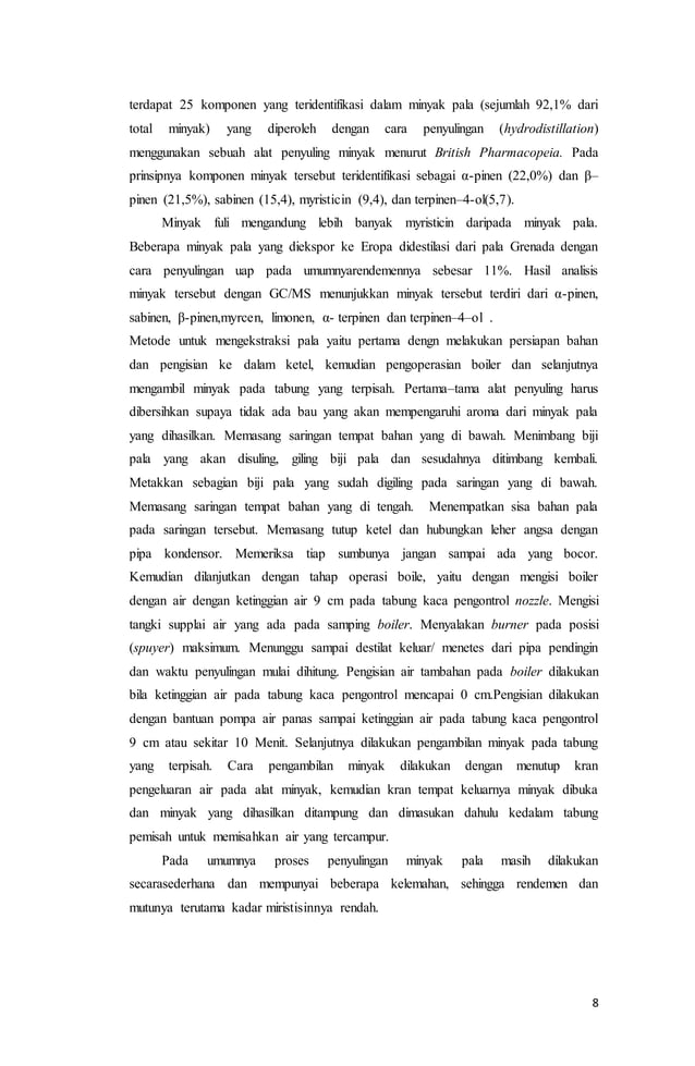 Makalah budidaya tanaman pala | DOCX