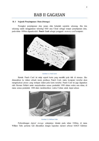 Sejarah Perkembangan Cloud | PDF