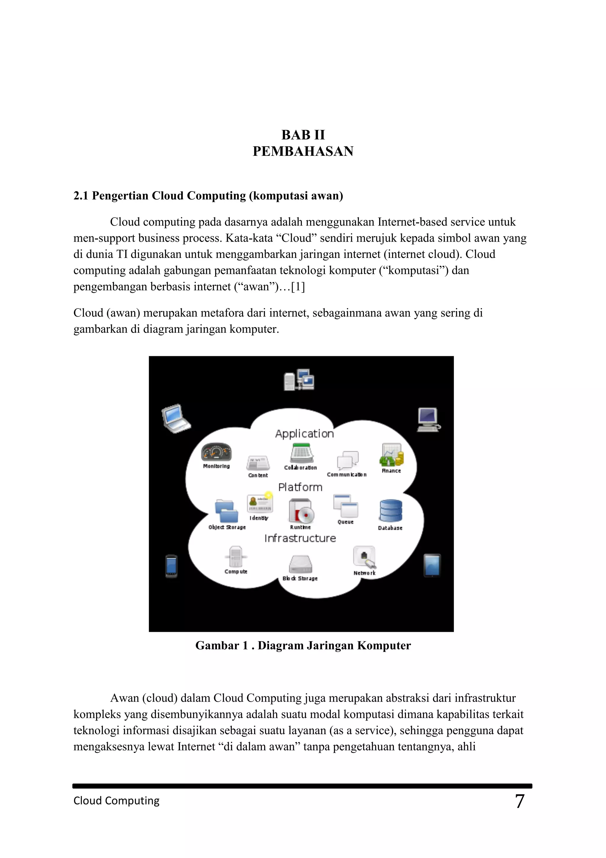Makalah cloud computing | PDF